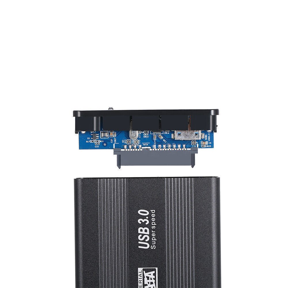 External Hard Drive Case 2.5 SSD aluminum USB 3.0