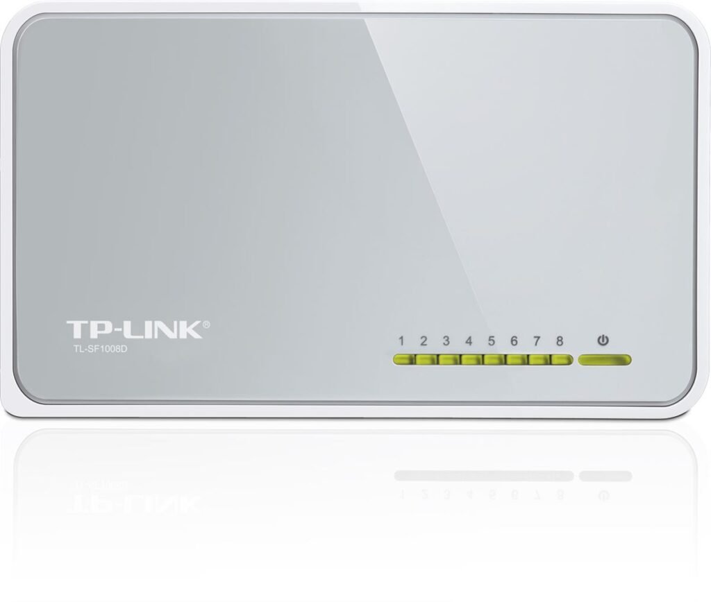 TP-Link TL-SF1008D 8-Port 10/100 Desktop Switch